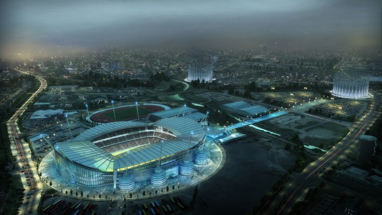 Début sous peu des travaux d'expansion du City of Manchester Stadium ...