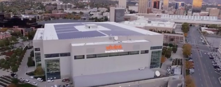 Vivint Smart Home Arena génère sa propre énergie • OStadium.com
