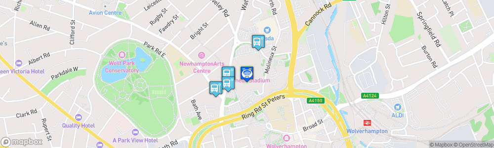 Transports de Molineux Stadium • OStadium.com