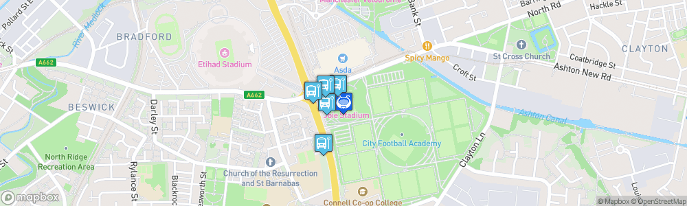 Manchester City Academy Stadium • OStadium.com