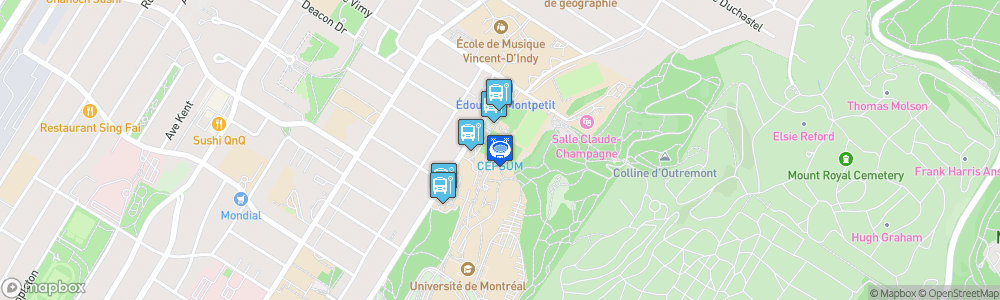 Stade du CEPSUM • OStadium.com