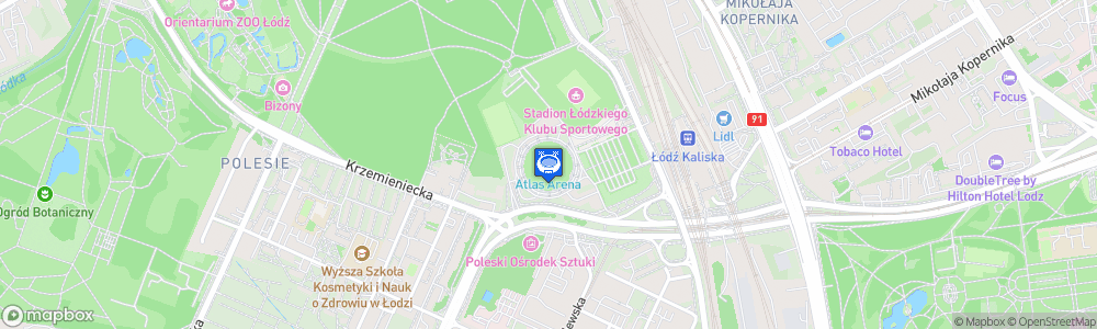 Transports de Atlas Arena • OStadium.com