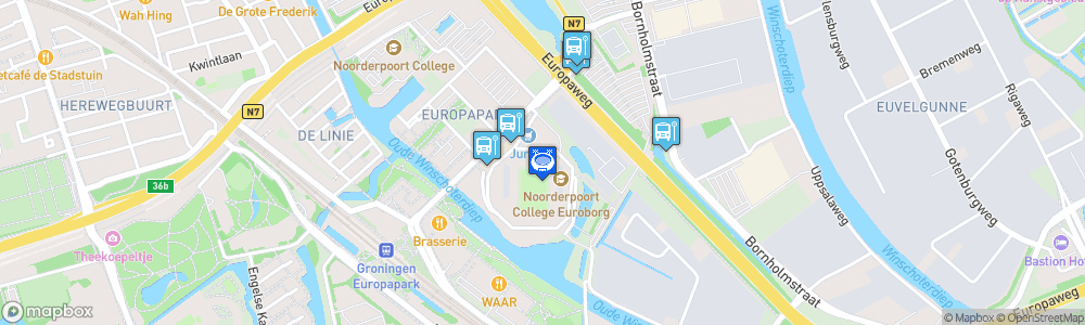 Transports de Euroborg • OStadium.com