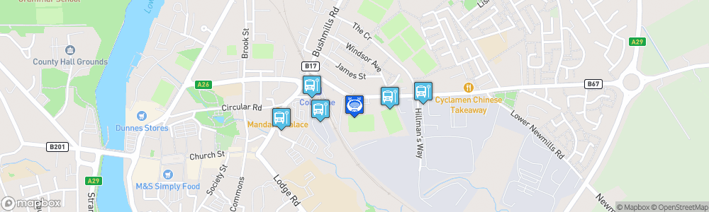Coleraine Showgrounds • OStadium.com