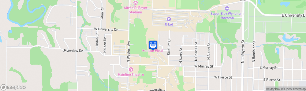 Hanson Field • OStadium.com