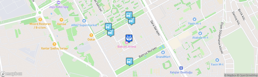 Bakcell Arena • OStadium.com