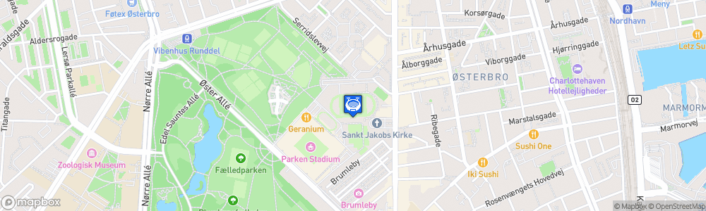 Østerbro Stadium • OStadium.com